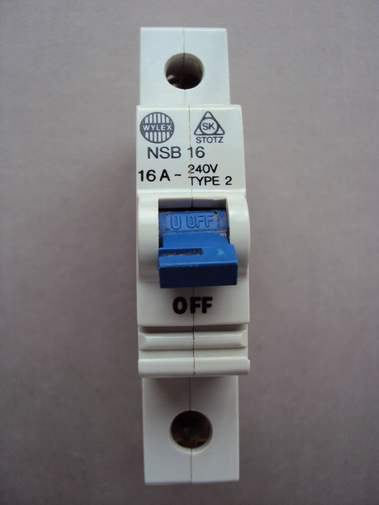 WYLEX NSB 6 10 16 20 32 40 AMP TYPE 2 B NSB06 NSB10 NSB16 NSB20 NSB32 ...
