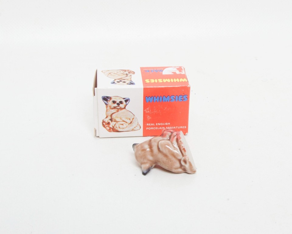 Vintage Miniature Wade Whimsies - Bush Baby Porcelain Figurine - In ...