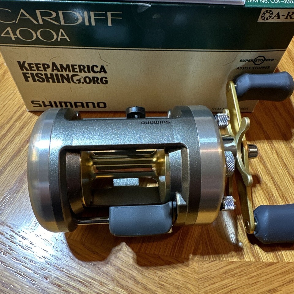 Shimano Cardiff 400A Fishing Reel 5.2:1 Gear Ratio 22255066877 | eBay