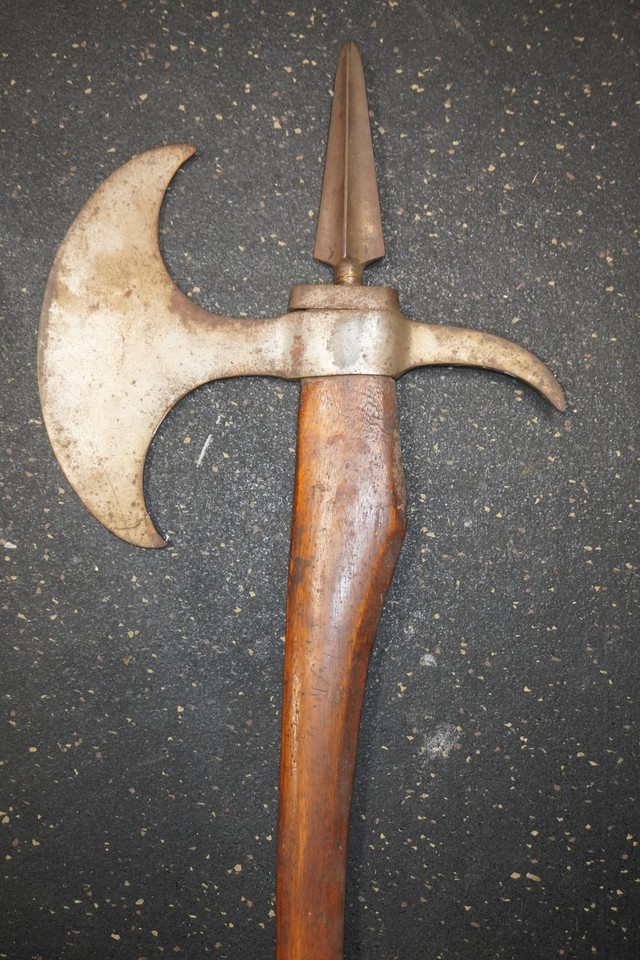 Antique 1800s Fireman Pike Axe Viking Style | eBay