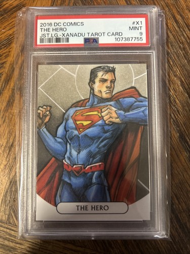 The Hero Justice League Xanadu Tarot Card 2016 DC Comics PSA 9 | eBay