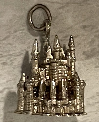sterling silver disney castle - Gem