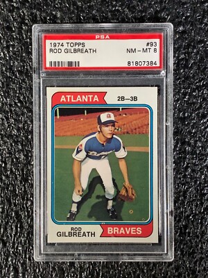 1974 Topps Baseball #93 Rod Gilbreath PSA 8 | eBay