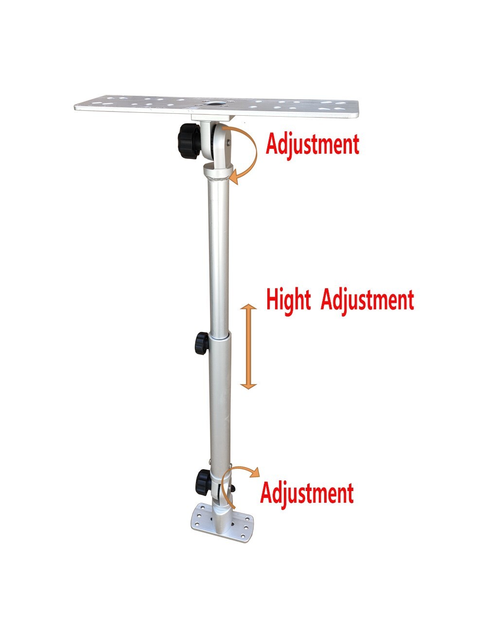 Brocraft Marine Electronic Mount, Fish Finder Bracket, Swivel Monitor ...