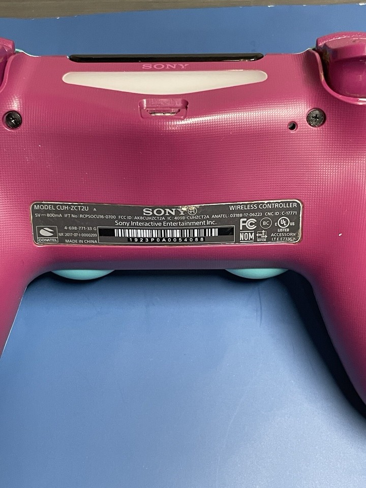 Sony PS4 DualShock4 Wireless Controller Berry Blue Read | eBay