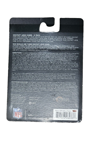 NFL Atlanta Falcons Football Official Licensed Contact Lens Storage ...