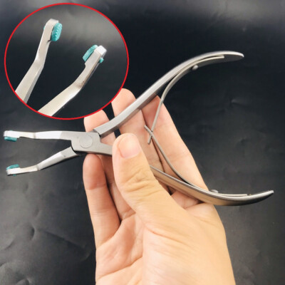 Dental Crown Plier Remover Gripper Forceps Temporary Teeth Veneers Rubber Tipped | eBay
