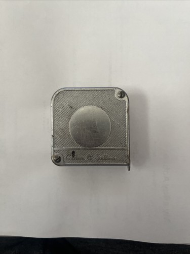 White Chief Carlson & Sullivan No3310 10Ft Pocket Sized Tape Measure ...