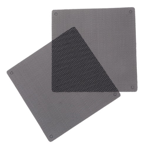 2 Pcs PVC Square Computer Mesh Cover for Chassis Fan (14x14cm) | eBay ...