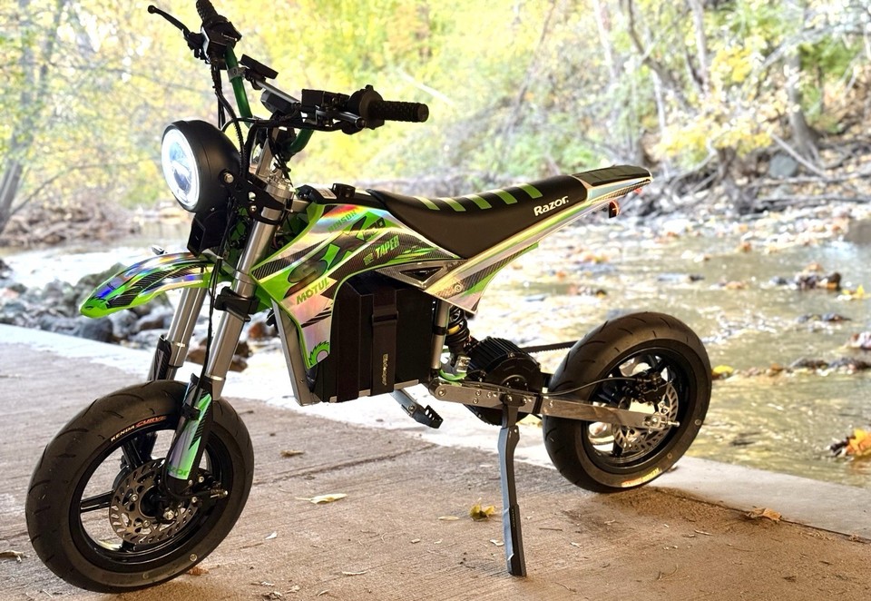 Razor SX500 graphics kit decals THICK AND HIGH GLOSS (HOLOGRAPHIC) | eBay