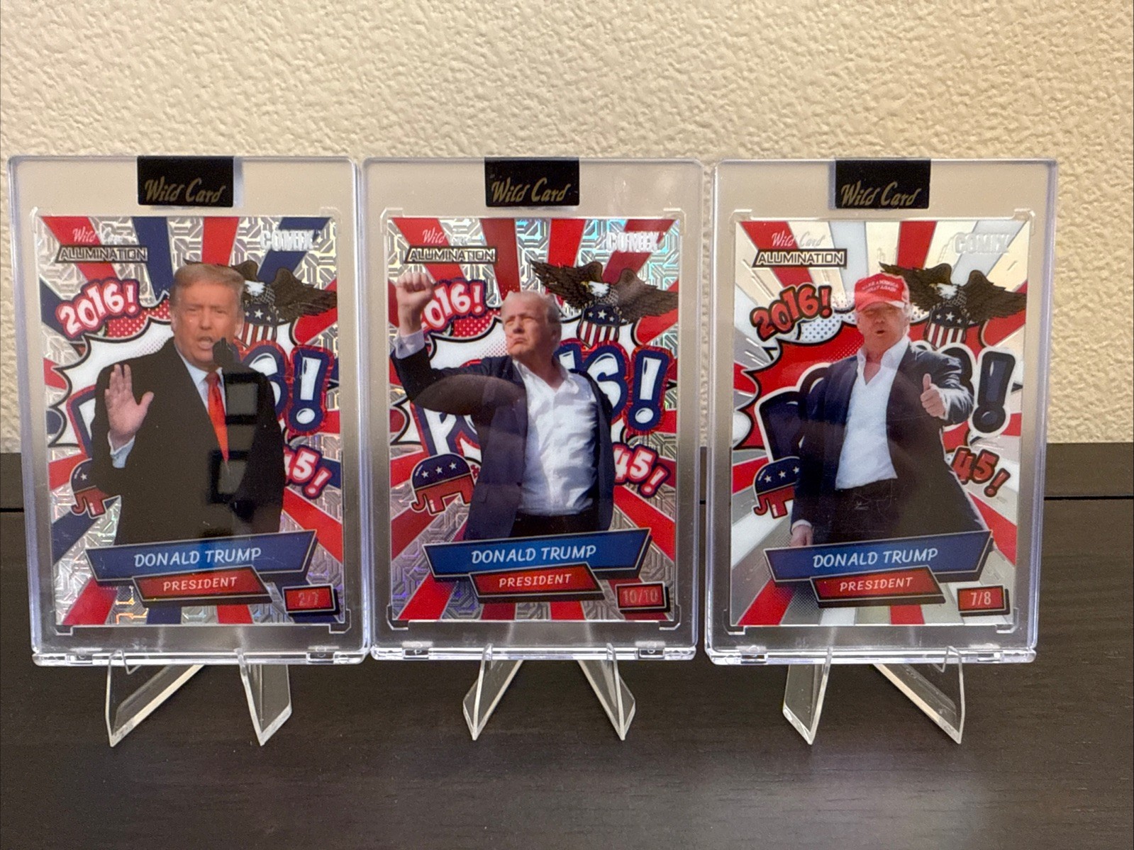 2024 Donald Trump Wild Card Comix Exclusive Trading Cards Hobby Box 5 ...