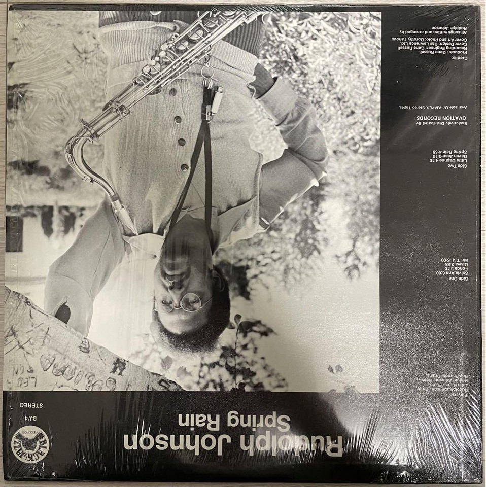 Rudolph Johnson Spring Rain Jazz Vinyl LP Black Jazz 1971 Used | eBay