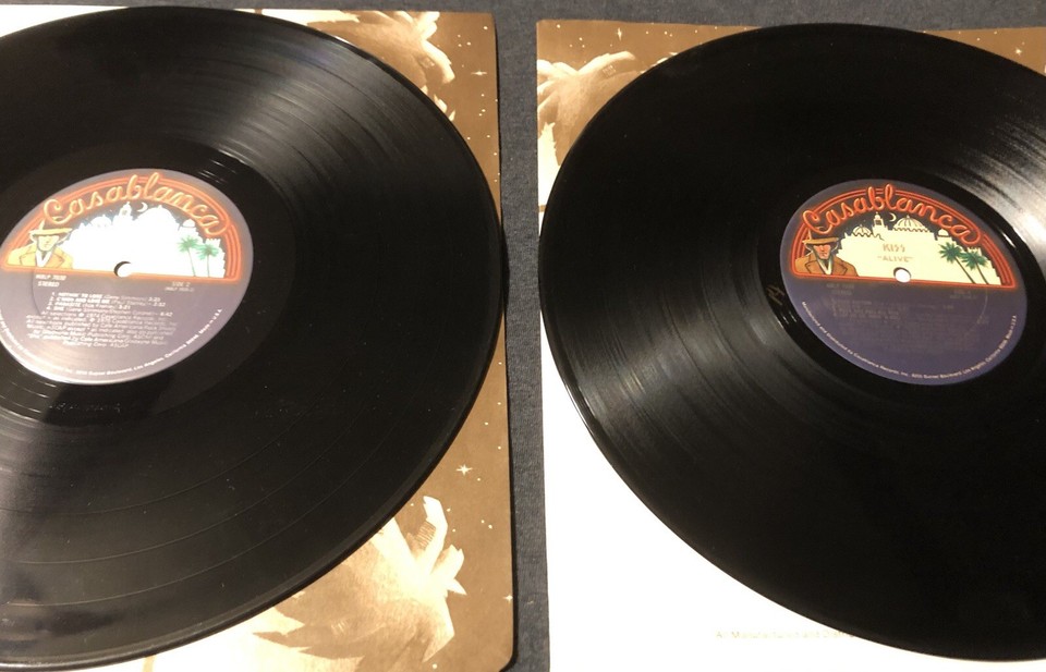 KISS Alive Double Album W/ Poster Insert (Used) | eBay