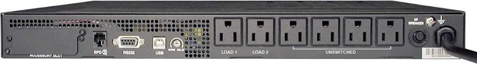 Tripp Lite SmartPro Interactive Sine Wave UPS Rack-Mountable 1U ...