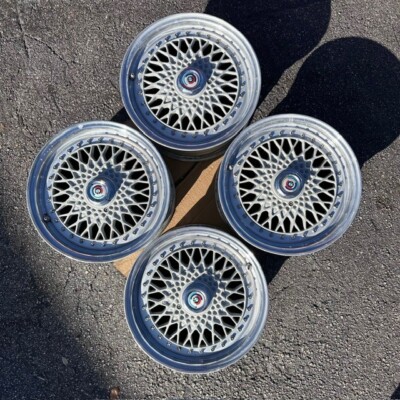BMW E30 M3 OEM Rims 17" x 8" 5x120 | BBSRC090 | Genuine OEM | White | 2 ...
