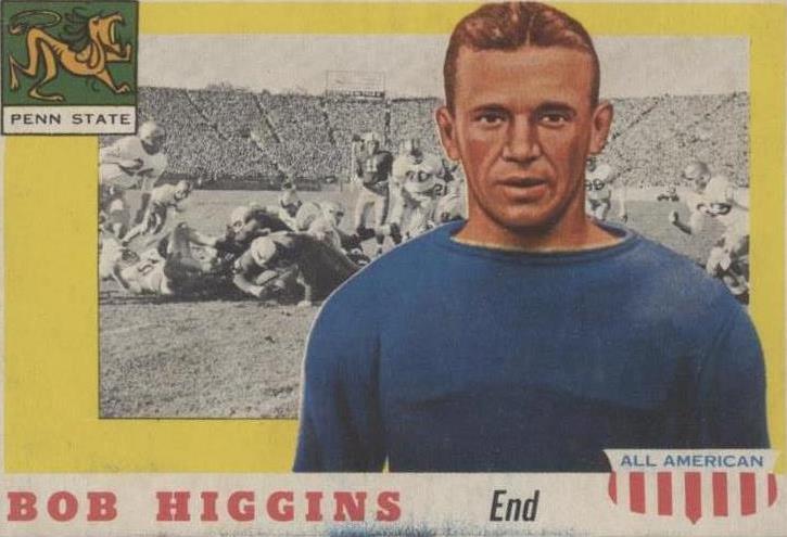 1955 Topps All American Bob Higgins #33 for sale | eBay