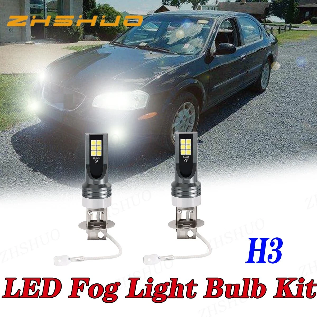 1999 Nissan Maxima Fog Light Replacement | Shelly Lighting