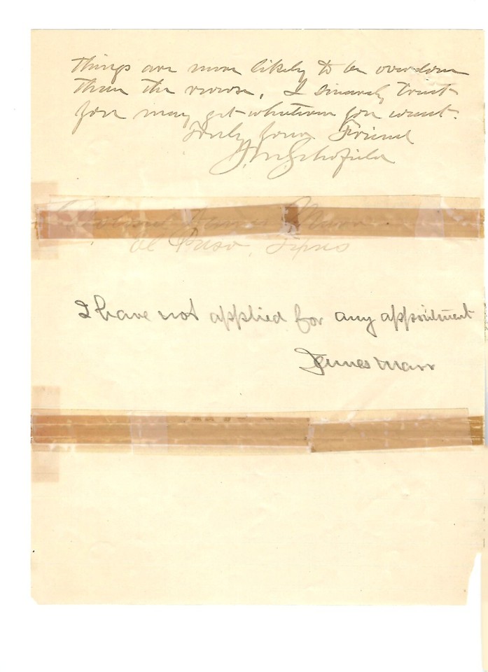 Civil War General John M Schofield ALS from 1897 to a Colonel | eBay