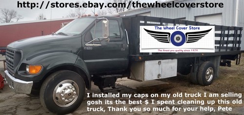 19.5" Ford F53 2017+ 10 Lug 5 Hole Steel Wheel Simulator Rim Liner ...