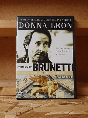 COMMISSARIO BRUNETTI: EPISODES 17 & 18 DVD SET Donna Leon MHZ NETWORKS ...