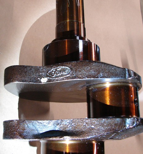 C5NE6303N Ford 3 Cylinder 201 Engine 4000 Series Crankshaft | eBay