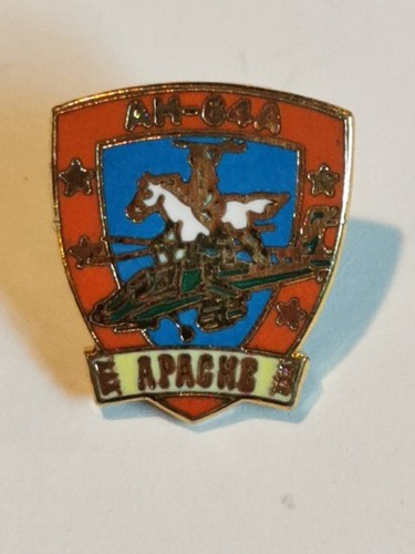 Vintage APACHE AH-64A MILITARY AIR FORCE APACHE HELICOPTER TIE PIN ...