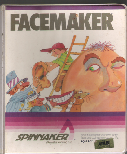 Spinnaker FACEMAKER Computer Game for Atari 400/800/XL/XE floppy disc ...