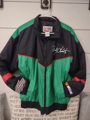 Chase Authentics Nascar Bobby Labonte Jacket Nylon Zipper Jacket Size S ...