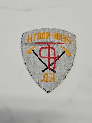 Penn-North F.D Patch. New. AD | eBay