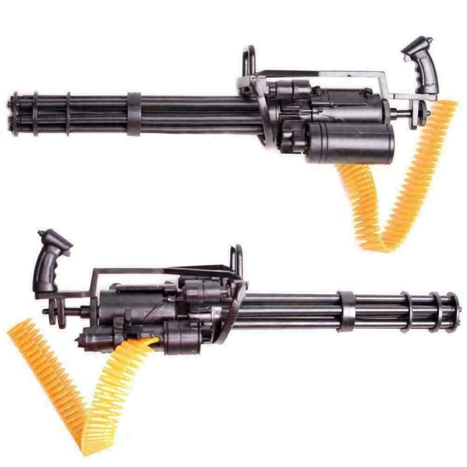1/6 M134 Minigun Gatling Machine Gun US Army TERMINATOR Toy Gun ...