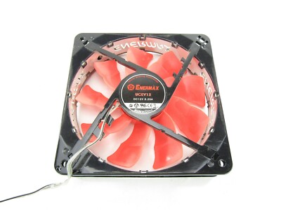 Enermax UCEV12 12V .25A Fan - 4 3/4" x 4 3/4" - 3-Pin | eBay