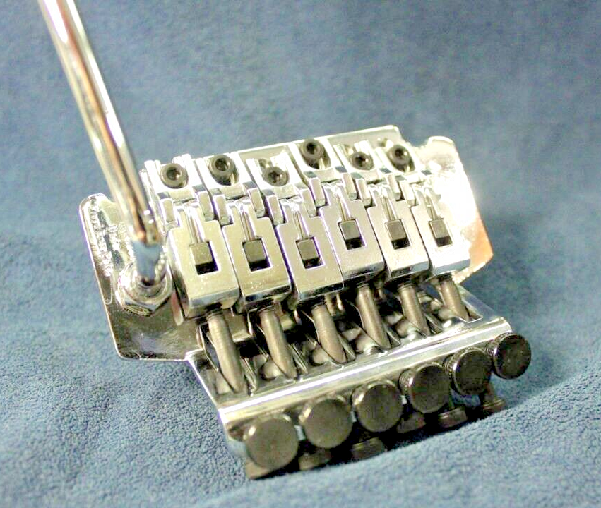 Unused Lefty Jackson TRS-101 Takeuchi Locking Tremolo Bridge Chrome ...