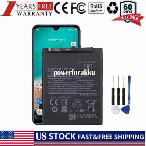 New BM4F Battery Replacement For Xiaomi Mi A3 Global M1906F9SH 3940 mAh ...