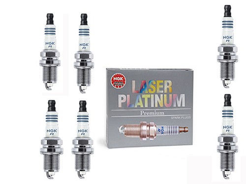 NGK Laser Platinum Spark Plugs PFR5N-11 x 6 HYUNDAI TIBURON ELANTRA ...