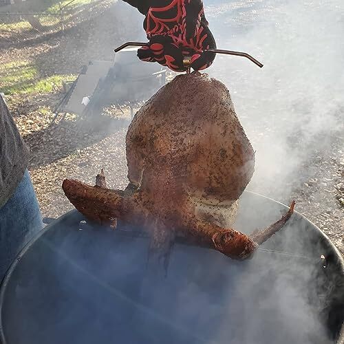 Turkey Hanger Hook For Pit Barrel Cooker Smoker All Purpose Grill ...