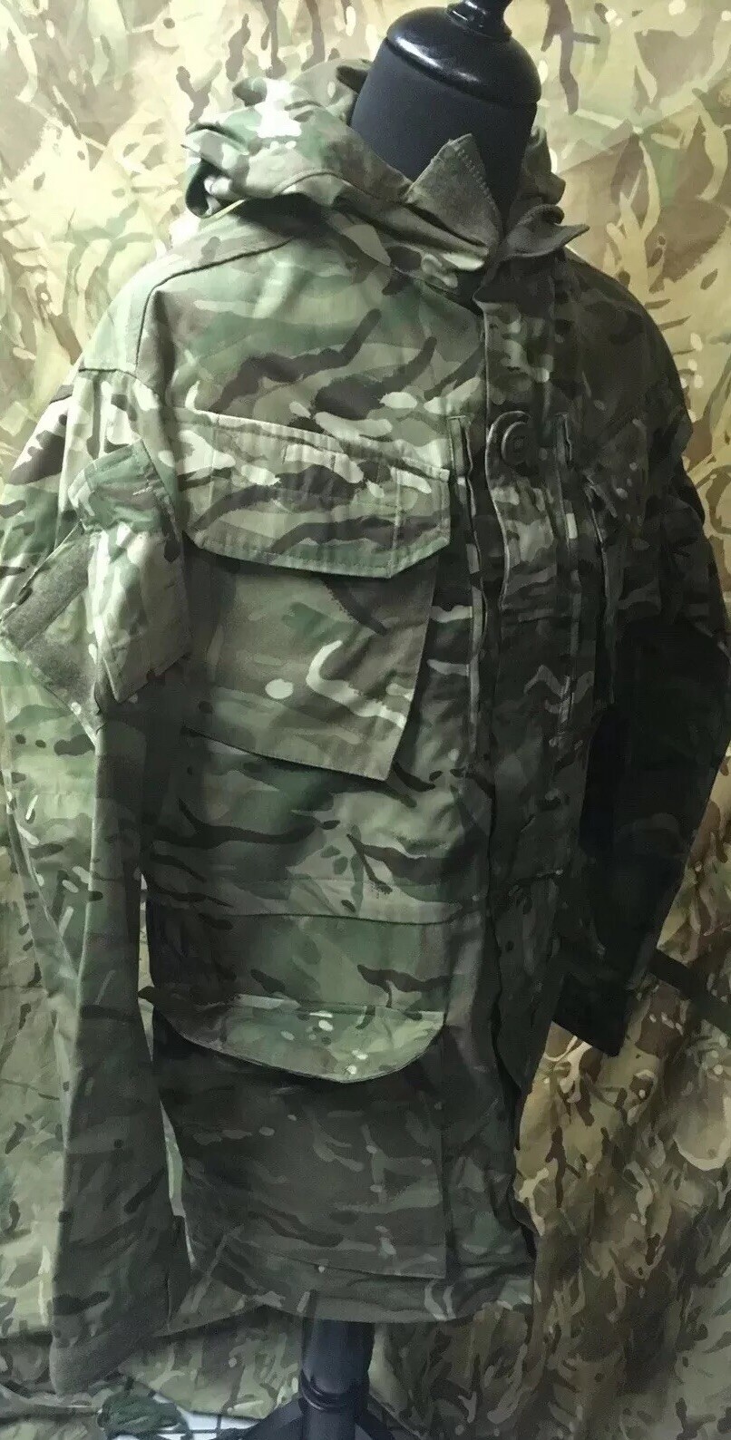 New British Army Issue MTP Camo PCS Gen 2 Windproof Combat Smock ...