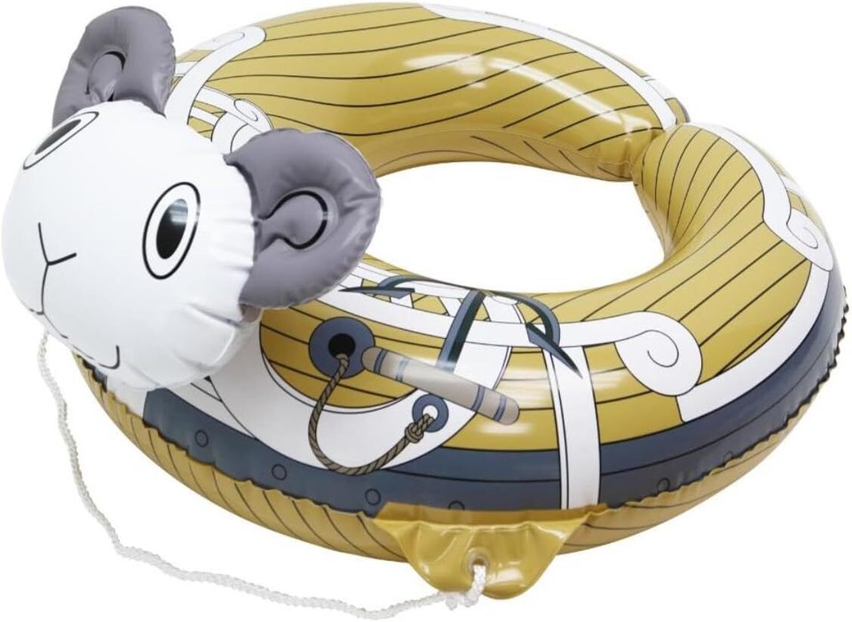 ONE PIECE Going Merry Float Limited Ring Swim Water Sea Pool Summer ...