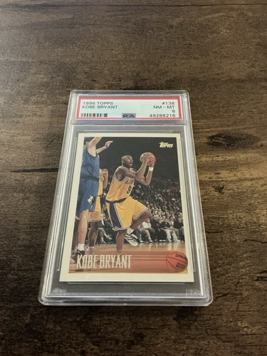 Kobe Bryant Topps Rookie Card #138 PSA 8 | eBay