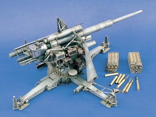 Verlinden 120mm 1/15 8.8cm FlaK 37 German Anti-Aircraft / Tank ...