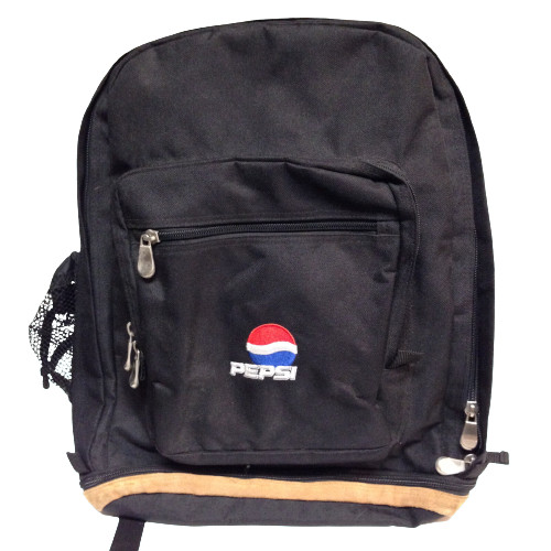 Pepsi Backpack Black Durable Bag Pepsi Logo Multi Com… - Gem