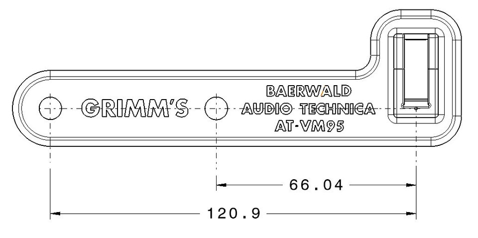 uk GRIMM'S AUDIO TECHNICA AT-VM95C, E, EN, ML,SH & SP CARTRIDGE ...