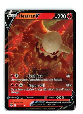 HEATRAN V 025/189 ASTRAL RADIANCE POKEMON TCG NM | eBay