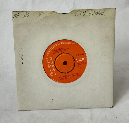R & J Stone - We Do It / Nous Love Each Other - 17.8cm Musique Disque ...