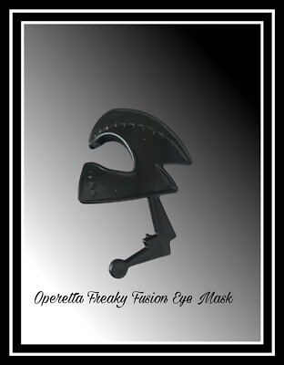 Monster High Operetta Freaky Fusion Black Eye Mask | eBay