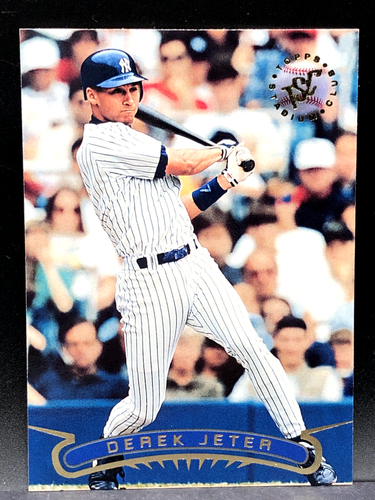 1996 Topps Stadium Club DEREK JETER card New York Yankees Crease-Free ...