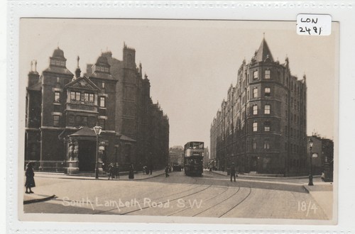 LONDON LAMBETH South Lambeth Road Library / Tram Shelter / TRAM RP ...