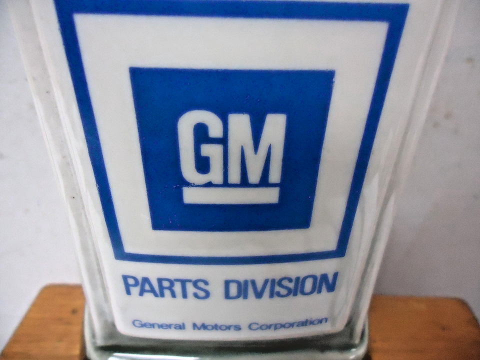 GM Parts Division "Mr. Goodwrench" with Glasses - Jim Beam Decanter! No ...