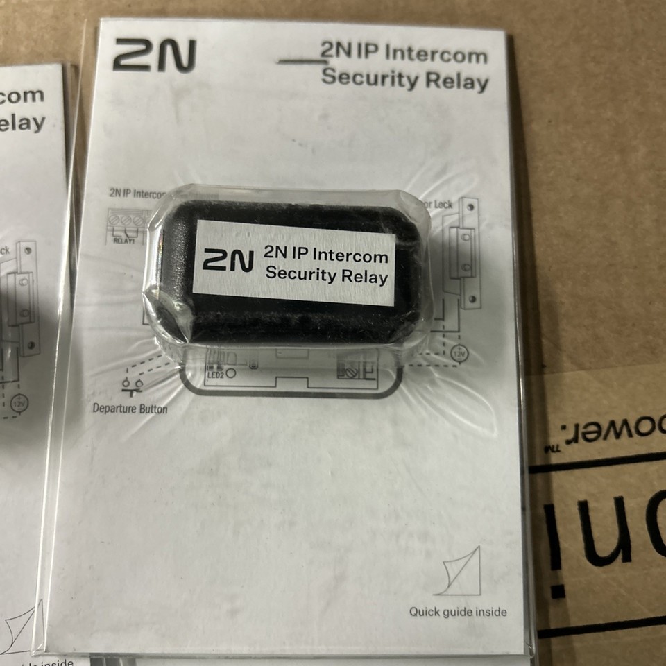 2N Intercom Security Relay 9159010 Door Strike Lock Release | eBay