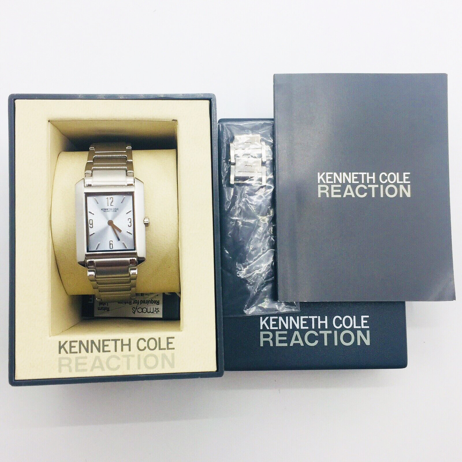 KENNETH COLE KC4584 NY Classic Analog Slim Stainless Steel Ladies Watch ...