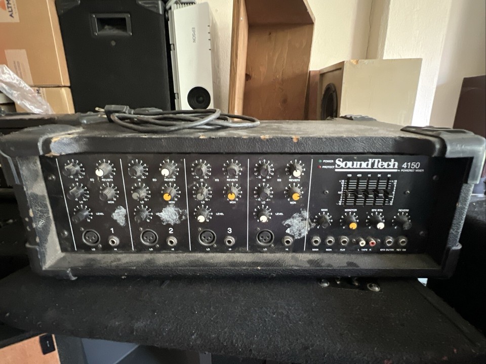 SoundTech 220W CX3 3-Way Crossover Speakers (2 Speakers) with 1 FREE ...